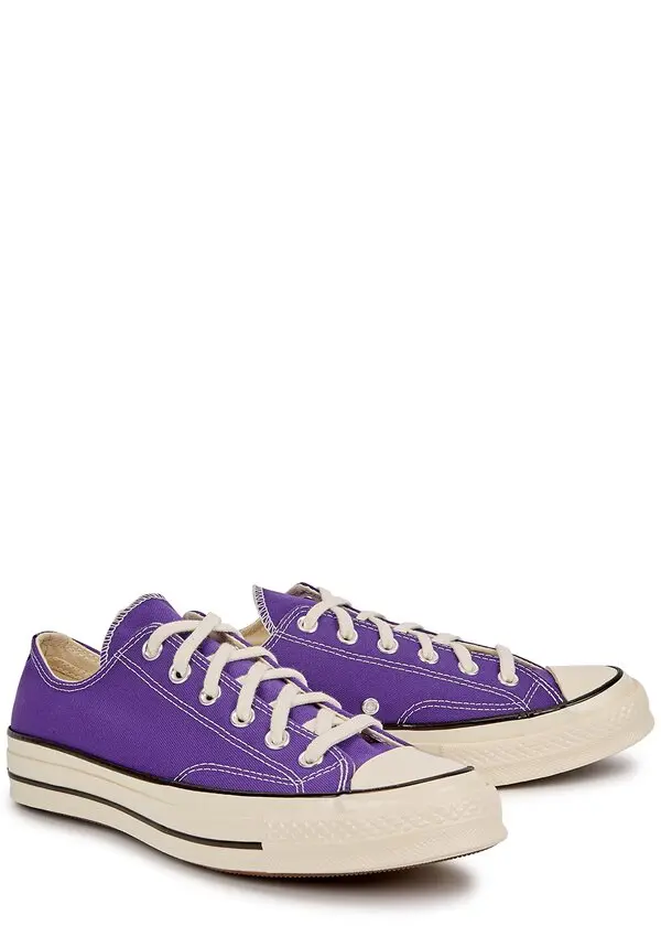 CONVERSE Chuck 70 Purple Canvas Sneakers