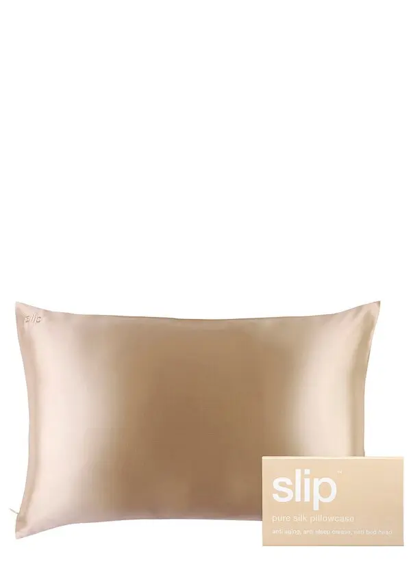 Slip Silk Pillowcase Beyond Beauty, Cotton, Anti-ageing - Caramel