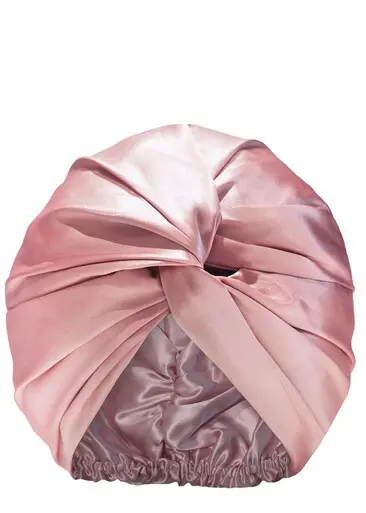 Slip Pure Silk Turban - Pink