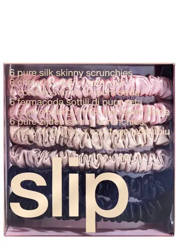 Slip Silk Skinnies Scrunchies 6-pack - Na