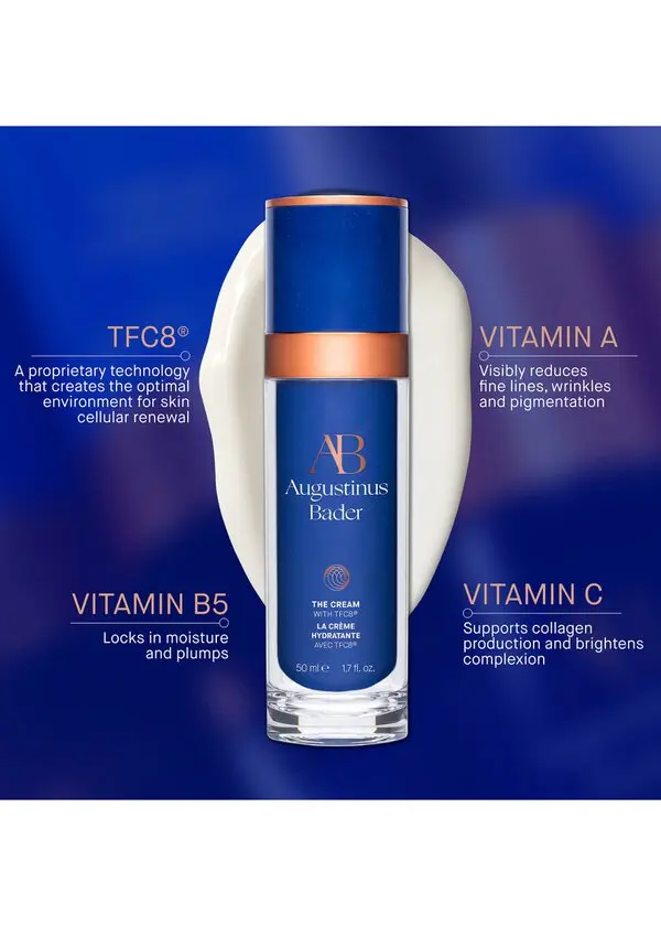 Augustinus Bader The Cream Deeply Hydrating, Youthful Appearance, Skincare, Floral - N/a