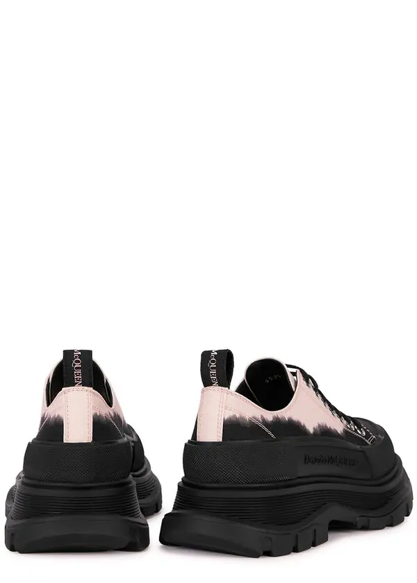 Alexander McQueen Tread Slick Tie-dye Canvas Sneakers