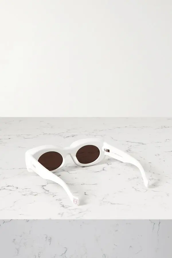 Loewe Square-frame Sunglasses - Pink
