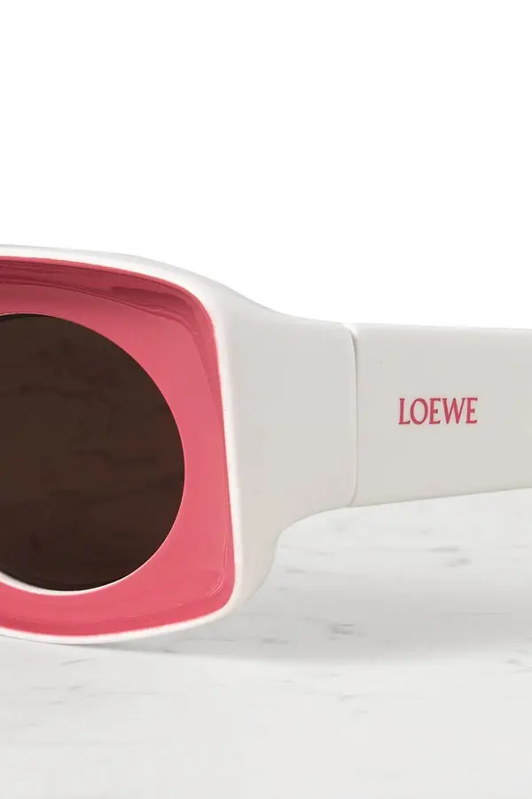 Loewe Square-frame Sunglasses - Pink