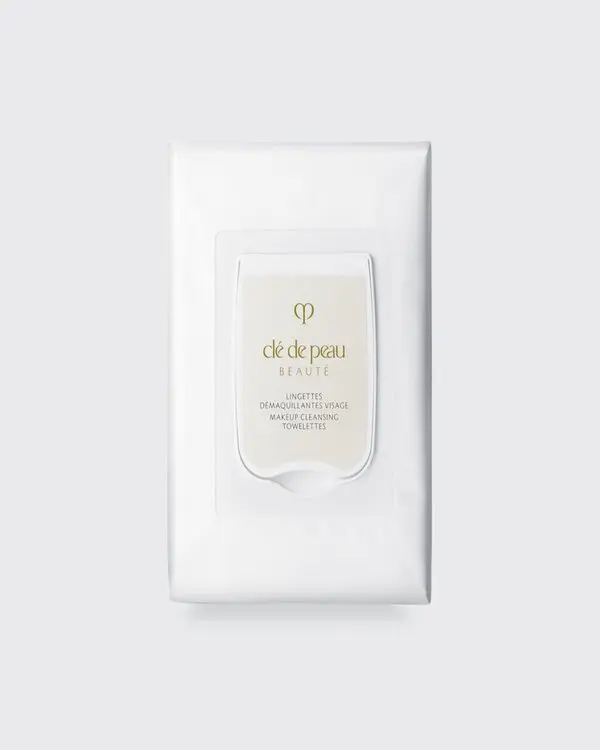 CLE DE PEAU BEAUTE Makeup Cleansing Towelettes, 50 Ct