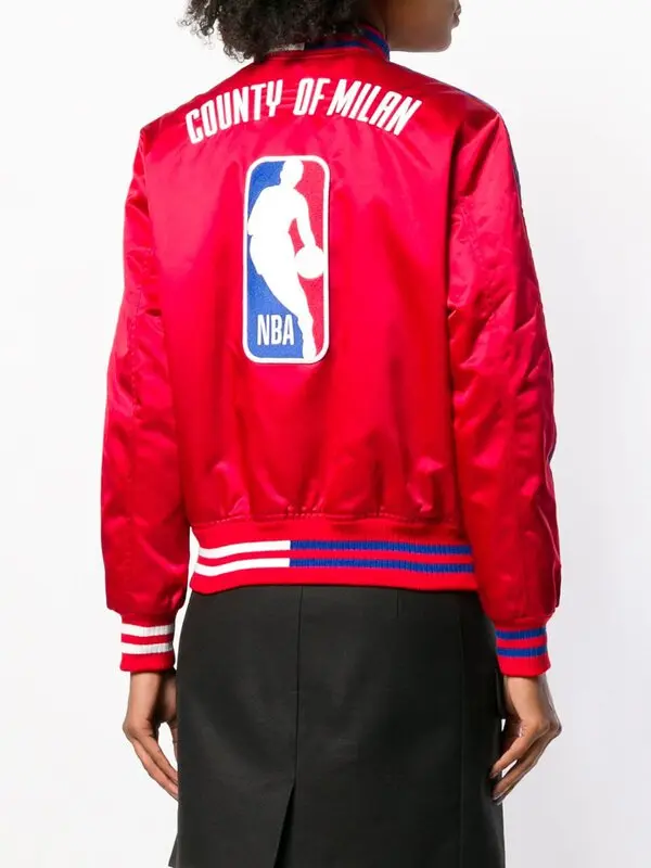 COUNTY OF MILAN Nba Bomber Jacket