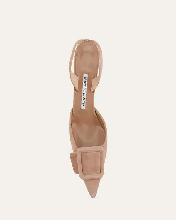 Manolo Blahnik Maysli Slingback Pumps
