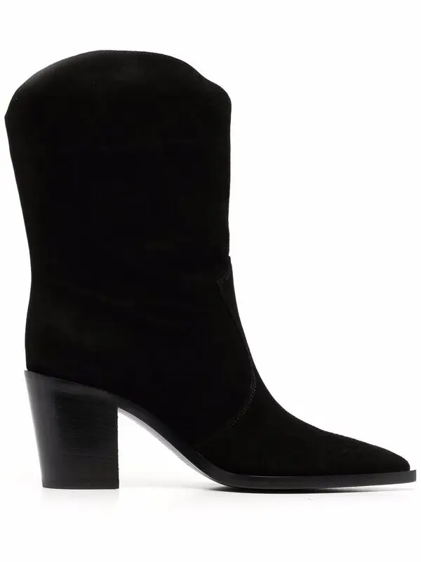 GIANVITO ROSSI 70mm Denver Cowboy Boots