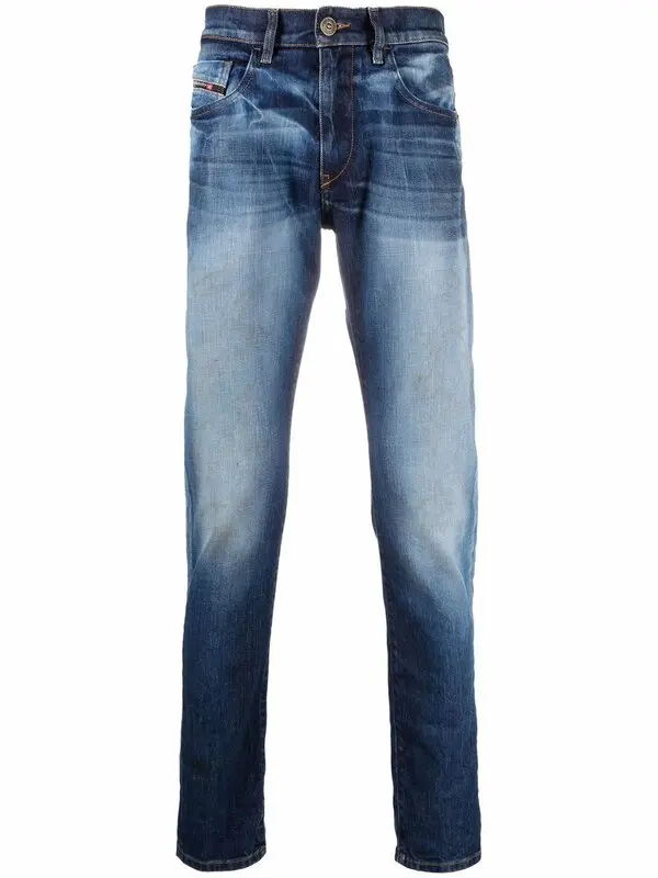 DIESEL® D-strukt Slim-fit Jeans - Blue