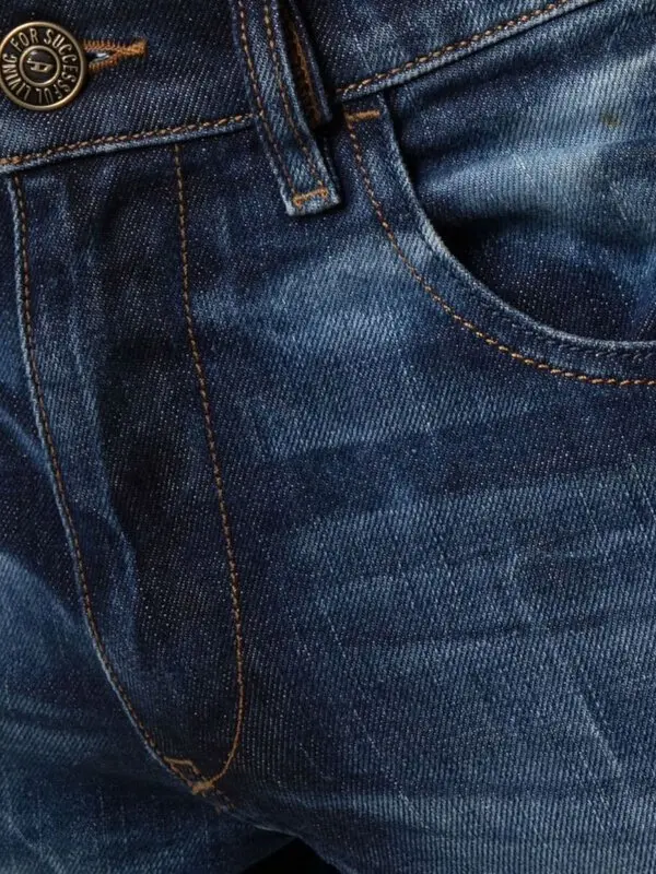DIESEL® D-strukt Slim-fit Jeans - Blue