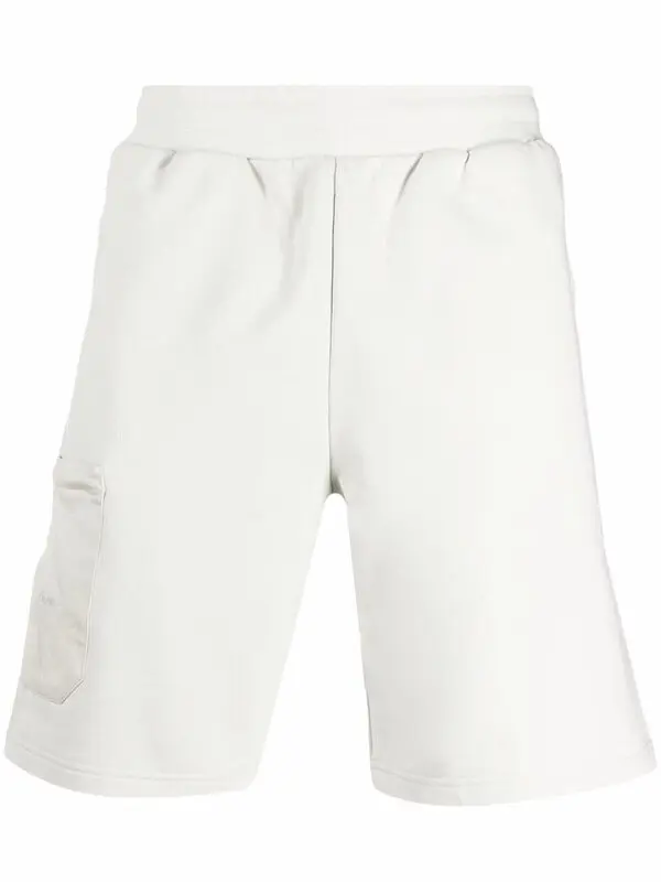 A-COLD-WALL* Embroidered Logo Track Shorts - Neutrals