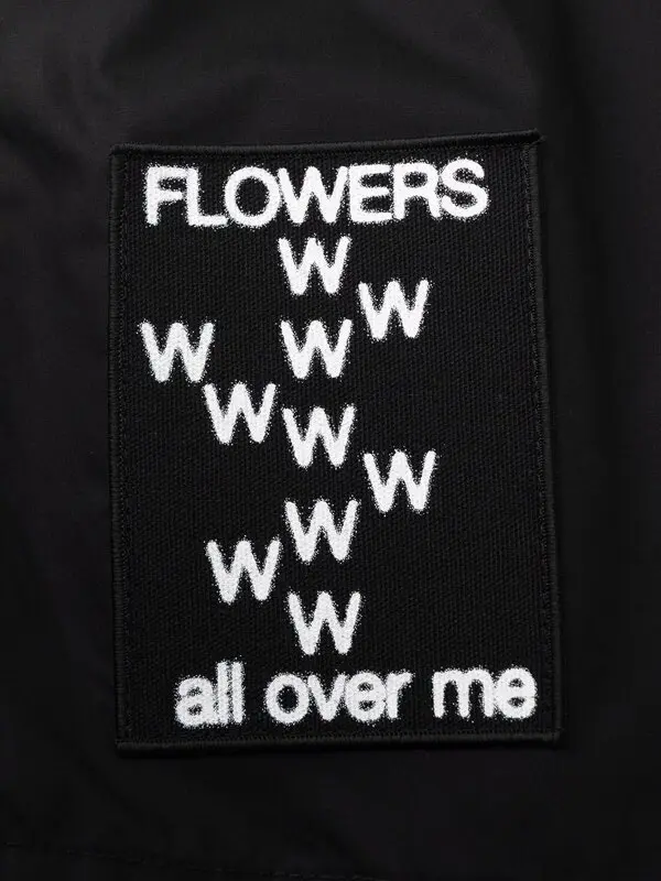 Raf Simons Patch-detail Slip-on Swim Shorts