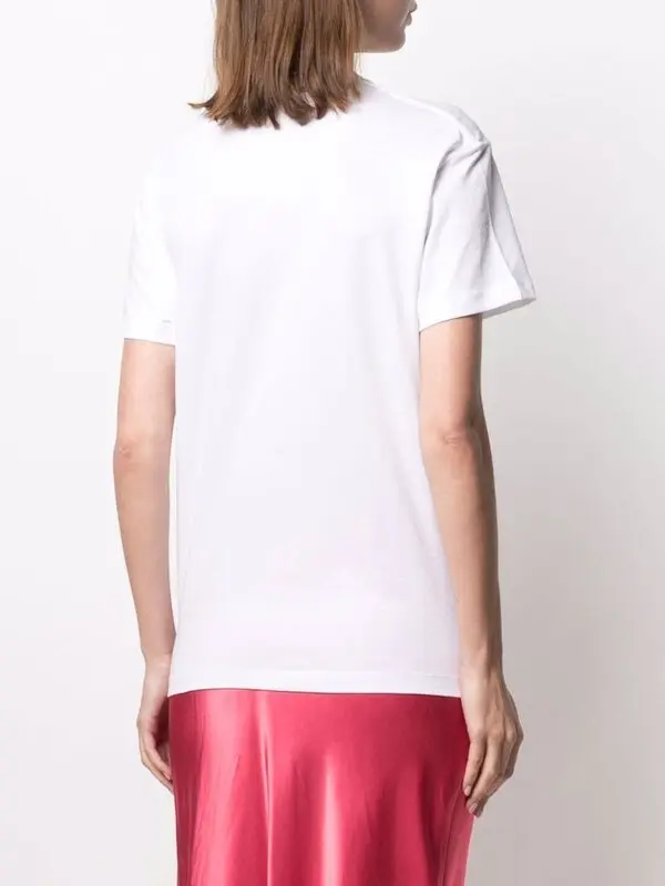 Raf Simons Teenage Dreams-patch Cotton T-shirt - White