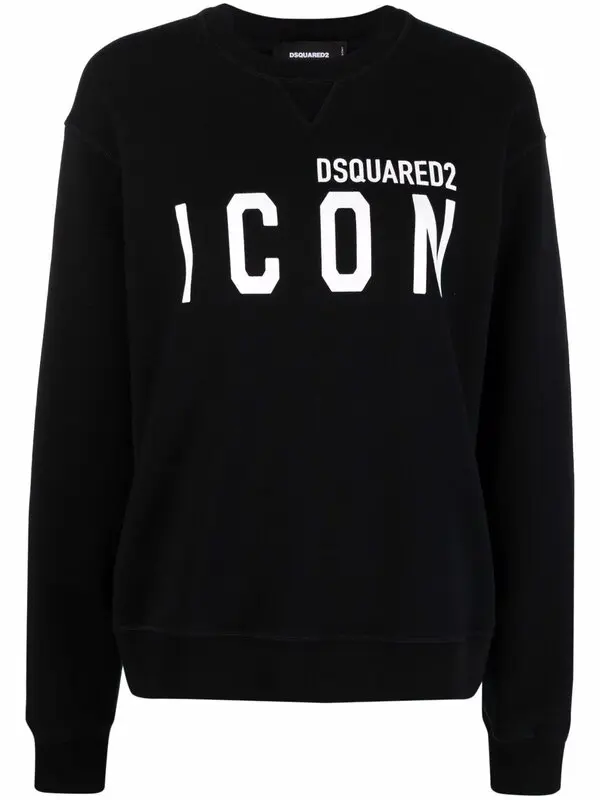 Dsquared2 Ogo-print Ong-seeved Sweatshirt