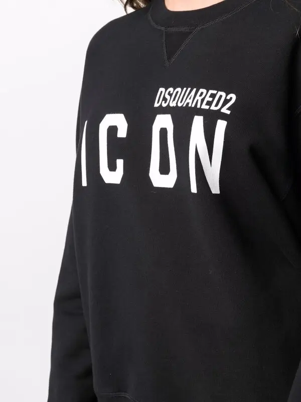 Dsquared2 Ogo-print Ong-seeved Sweatshirt