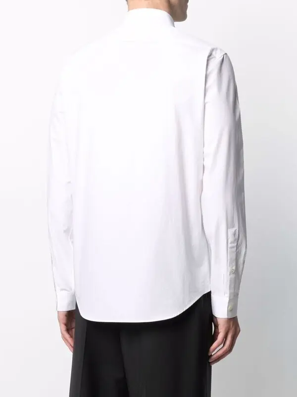 Valentino Garavani Concealed Front Button Placket Shirt