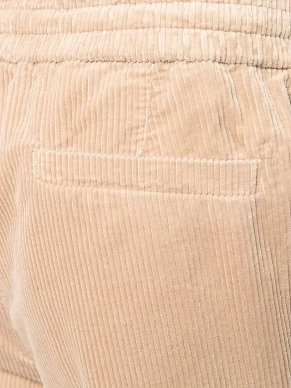 Brunello Cucinelli Pleated Drop-crotch Corduroy Trousers
