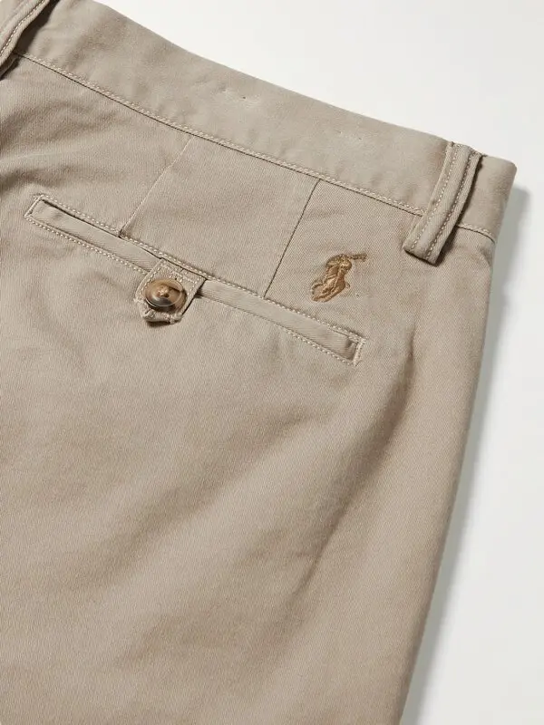 Polo Ralph Lauren Brushed Stretch-cotton Twill Chino Shorts
