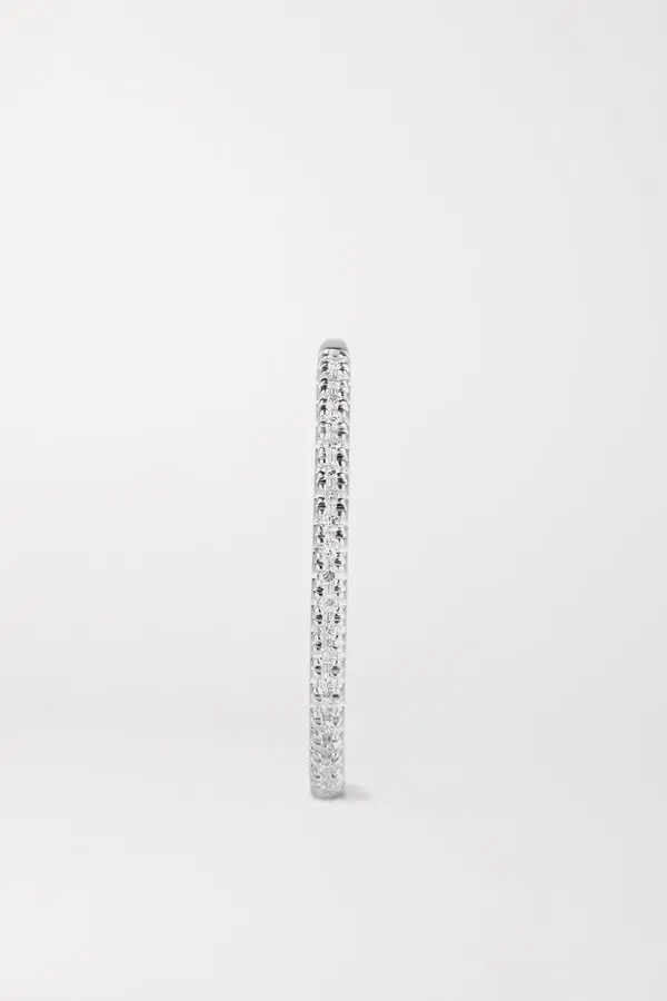 STONE AND STRAND Suspender 10-karat Diamond Earring