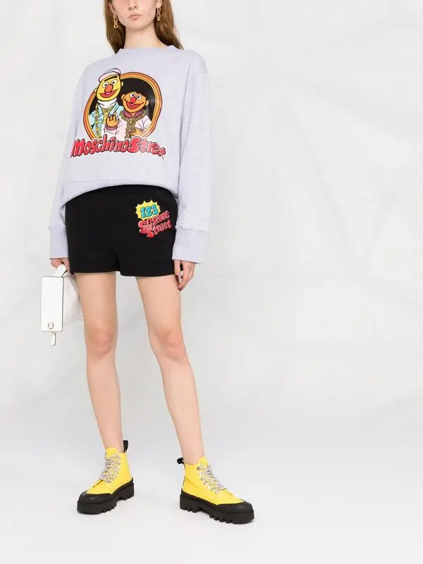 Moschino Sesame Street© Track Shorts