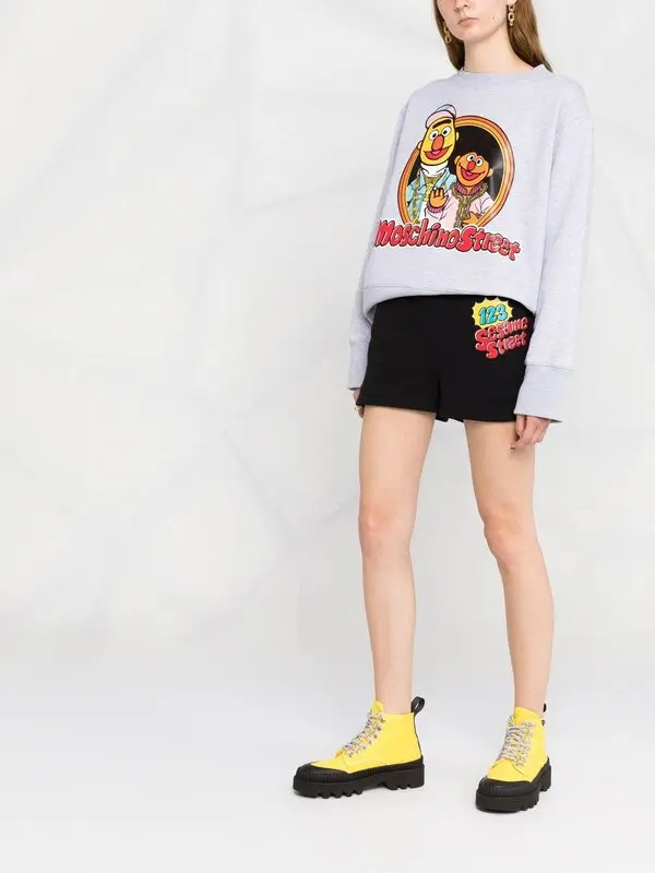 Moschino Sesame Street© Track Shorts