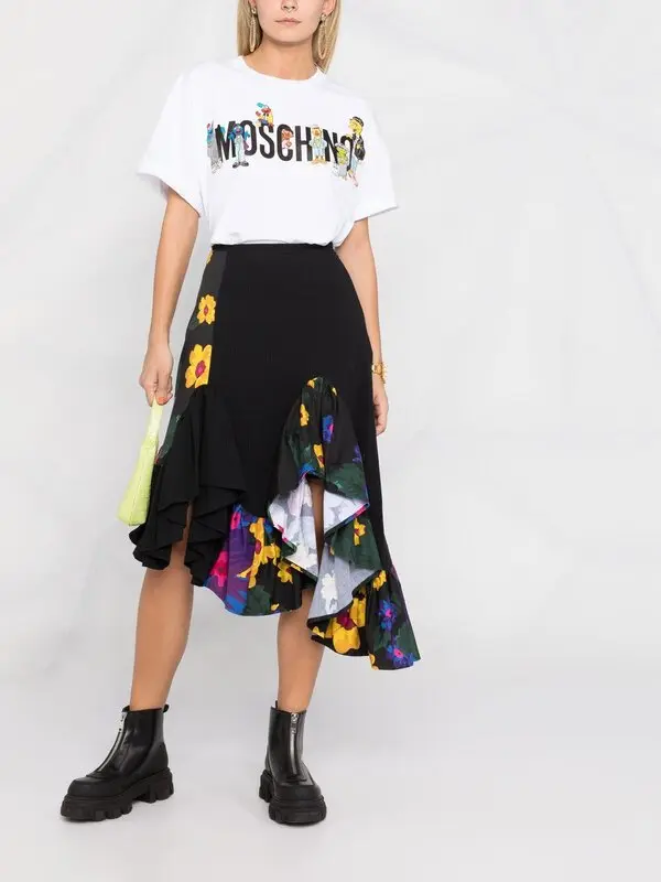 Moschino Sesae Street© Logo T-shirt