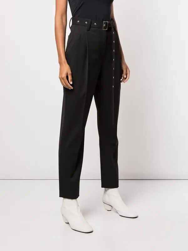 Proenza Schouler Cropped Carrot Leg Trousers