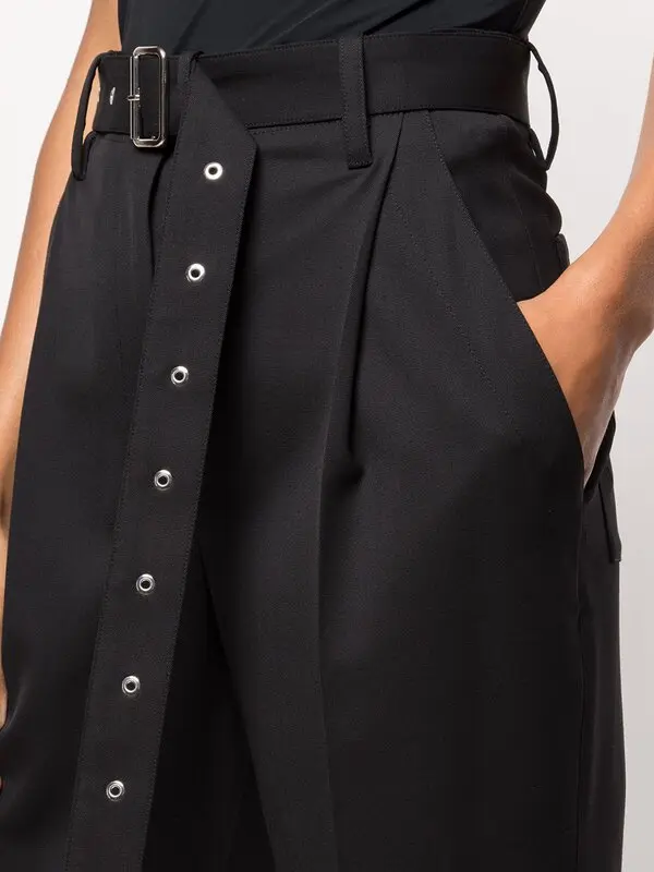Proenza Schouler Cropped Carrot Leg Trousers