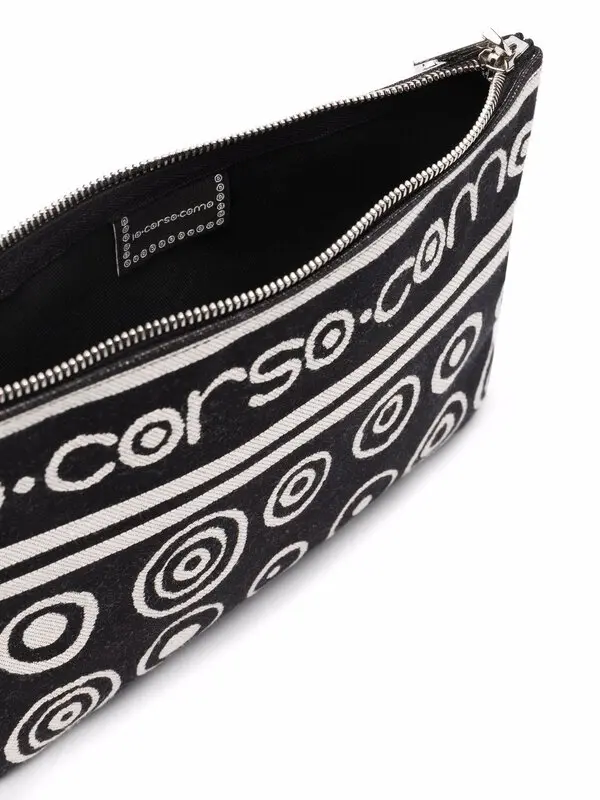 10 CORSO COMO Logo Zipped Clutch