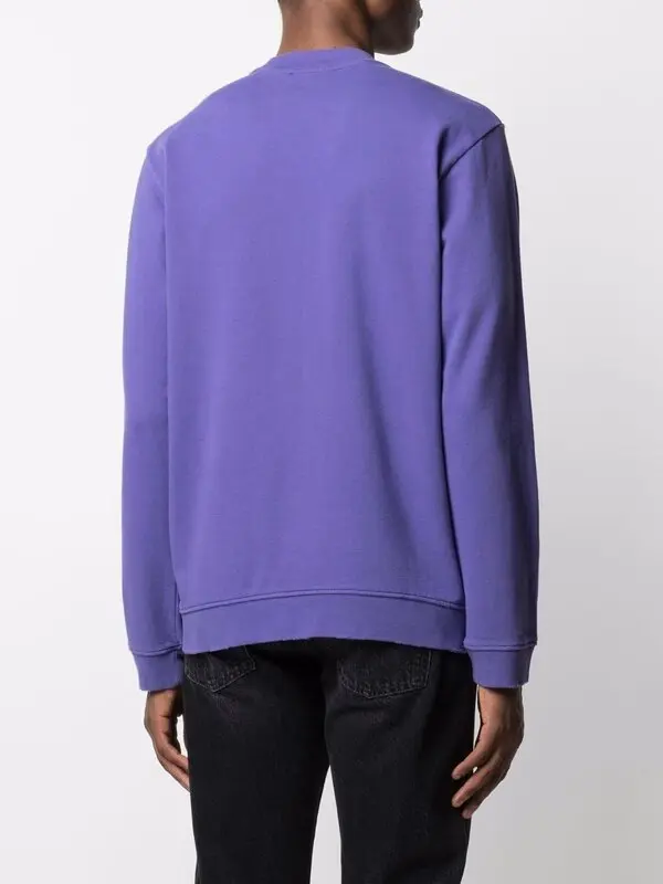 Raf Simons Graphic-print Round Neck Sweatshirt