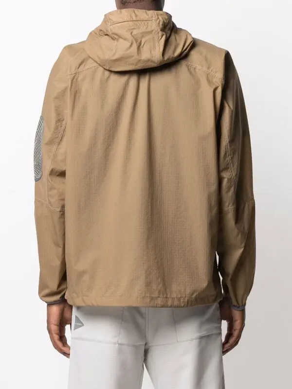 AND WANDER Ripstop Hooded Sport Jacket