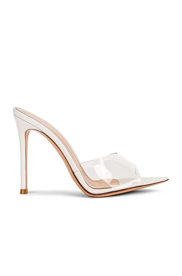 GIANVITO ROSSI Plexi Mules