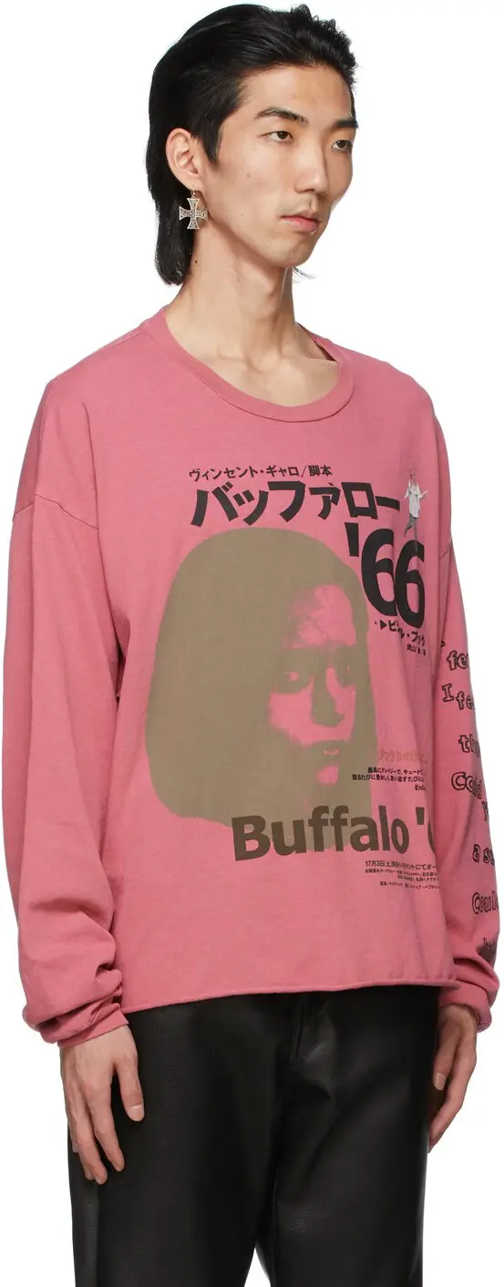 Enfants Riches DéPriméS Pink Japanese Buffalo '66 Long Sleeve T