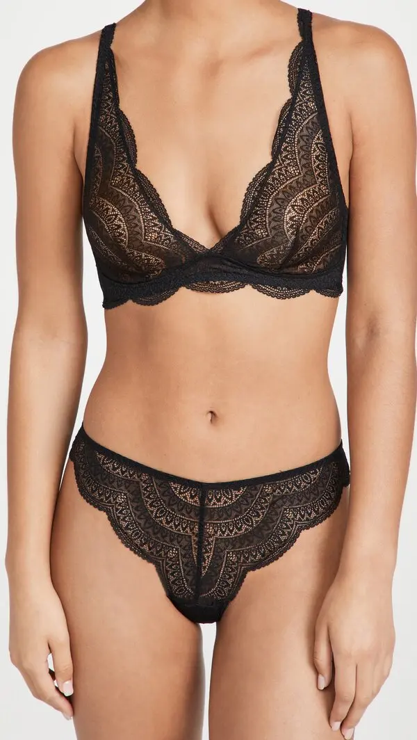 Simone Perele Karma Tanga - Black
