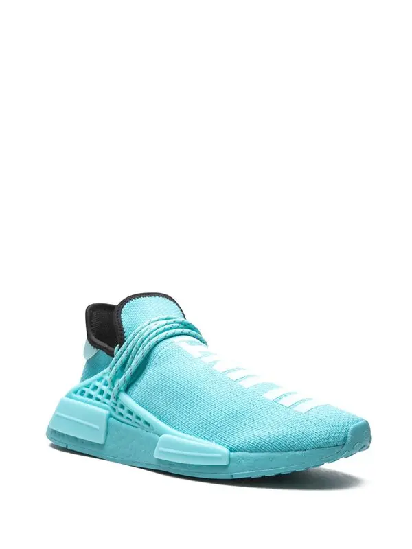 Adidas X Pharrell Williams Nmd Human Race Aqua Sneakers - Blue