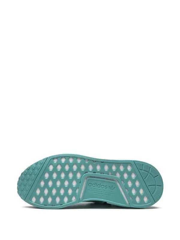 Adidas X Pharrell Williams Nmd Human Race Aqua Sneakers - Blue