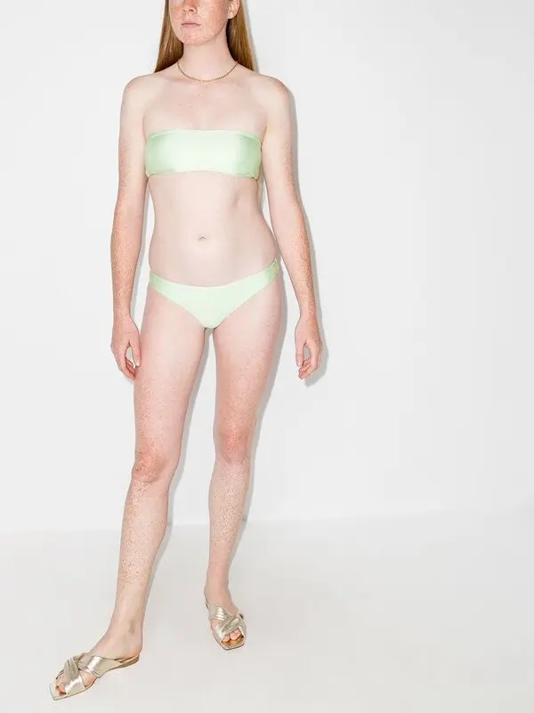 Jade Swim Low-rise Bikini Bottoms - Green