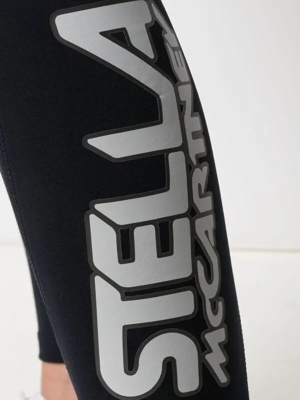 Stella McCartney Logo-print Scuba Leggings