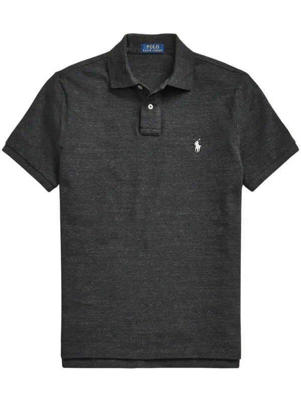 Polo Ralph Lauren Logo-embroidered T-shirt - Grey