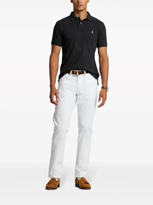 Polo Ralph Lauren Logo-embroidered T-shirt - Grey