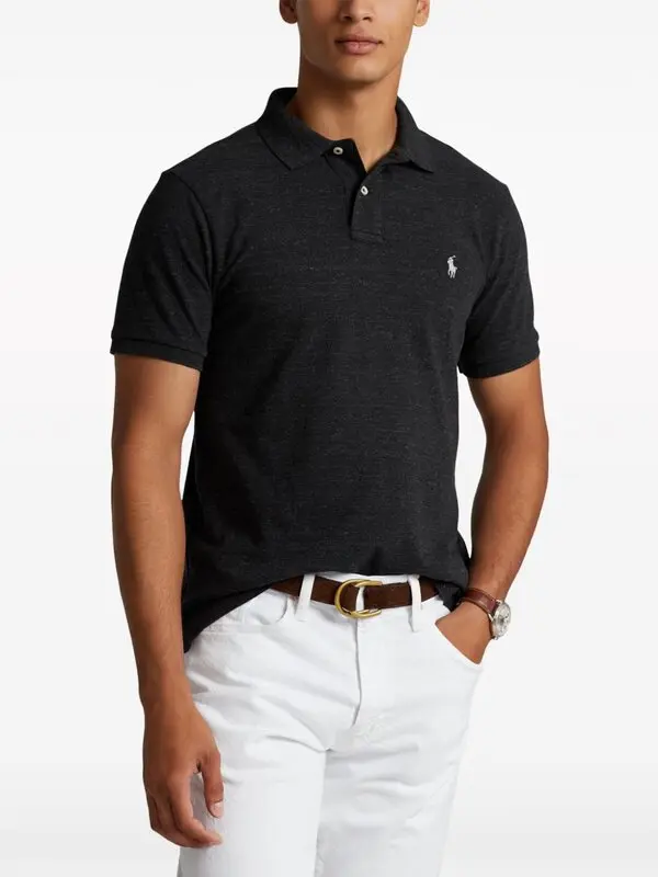 Polo Ralph Lauren Logo-embroidered T-shirt - Grey