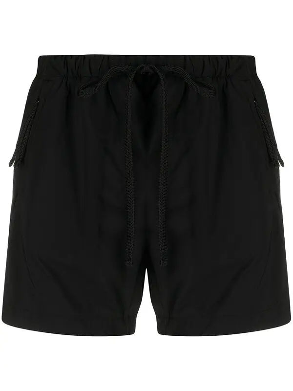 THOM KROM Elasticated-waistband Shorts - Black