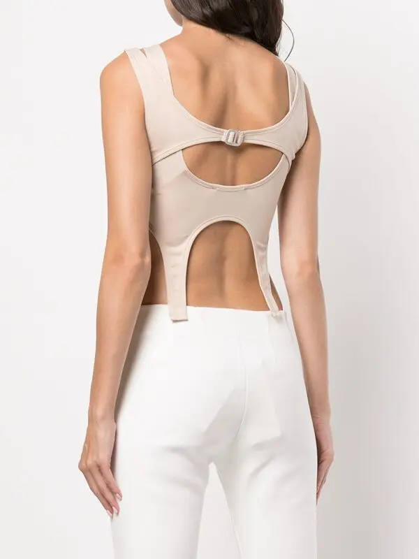 HELIOT EMIL Cropped Vest Top