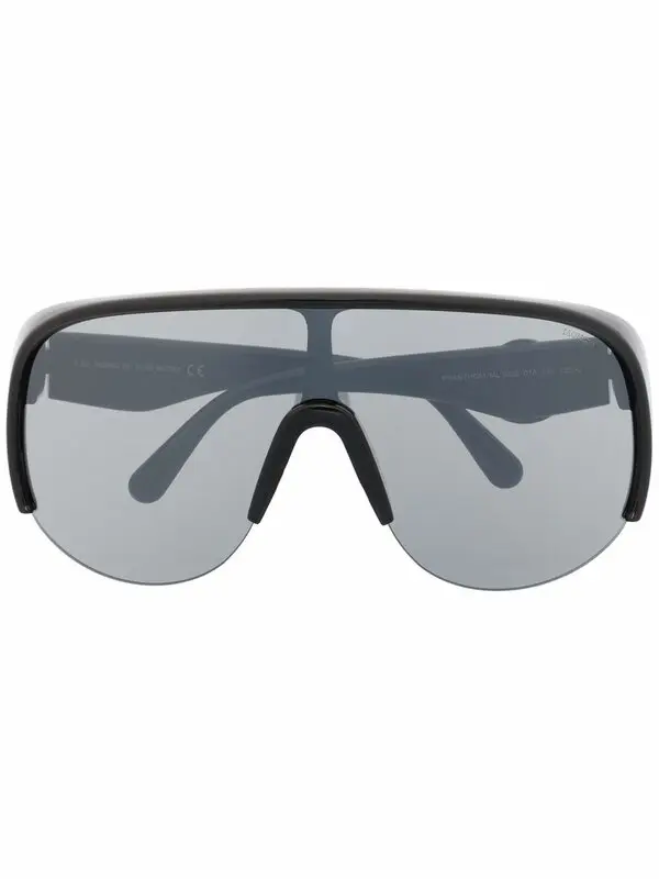 Moncler Phanthom Oversized-frame Sunglasses - Black