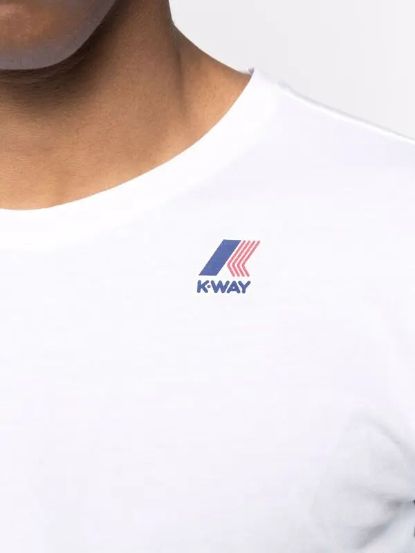 K-WAY Logo Crew-neck T-shirt