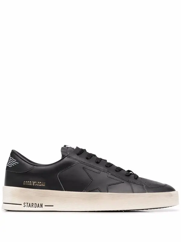GOLDEN GOOSE Stardan Low-top Sneakers - Black