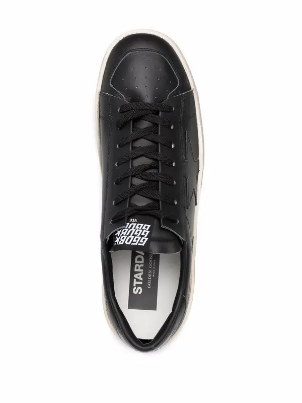 GOLDEN GOOSE Stardan Low-top Sneakers - Black