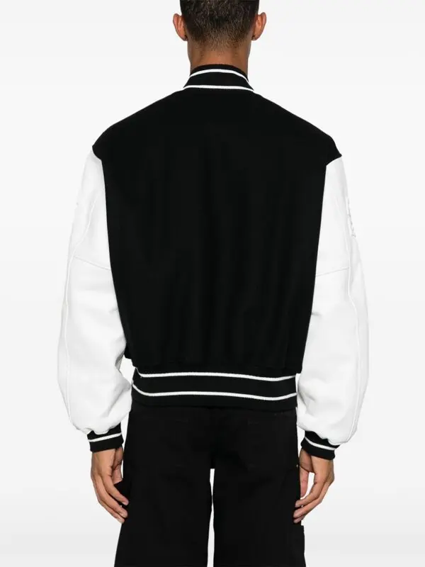 Givenchy Logo-embossed Bomber Jacket - Black