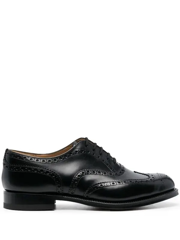 Church's Leather Oxford Brogues - Black