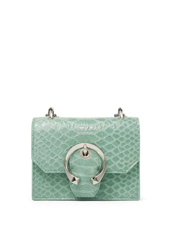 Jimmy Choo Mini Paris Mini Clutch Bag In Green - 37% Off
